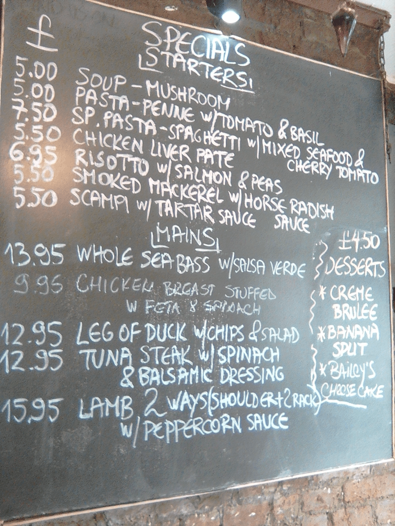 Let’s all remember Fish in a Tie restaurant, Clapham Junction ...