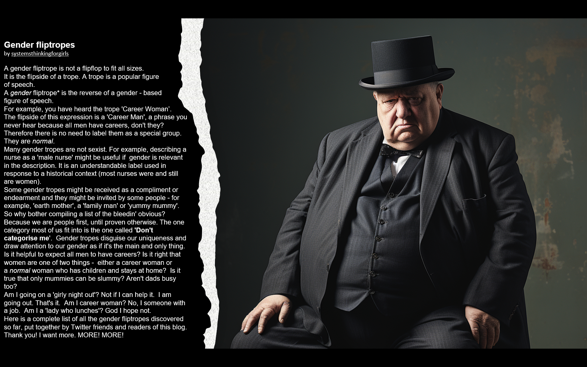 Can we end the nonsense of ‘chairman’ once and for all? – chosen path